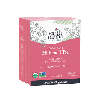 Organic Milkmaid Tea for Breastfeeding | Earth Mama