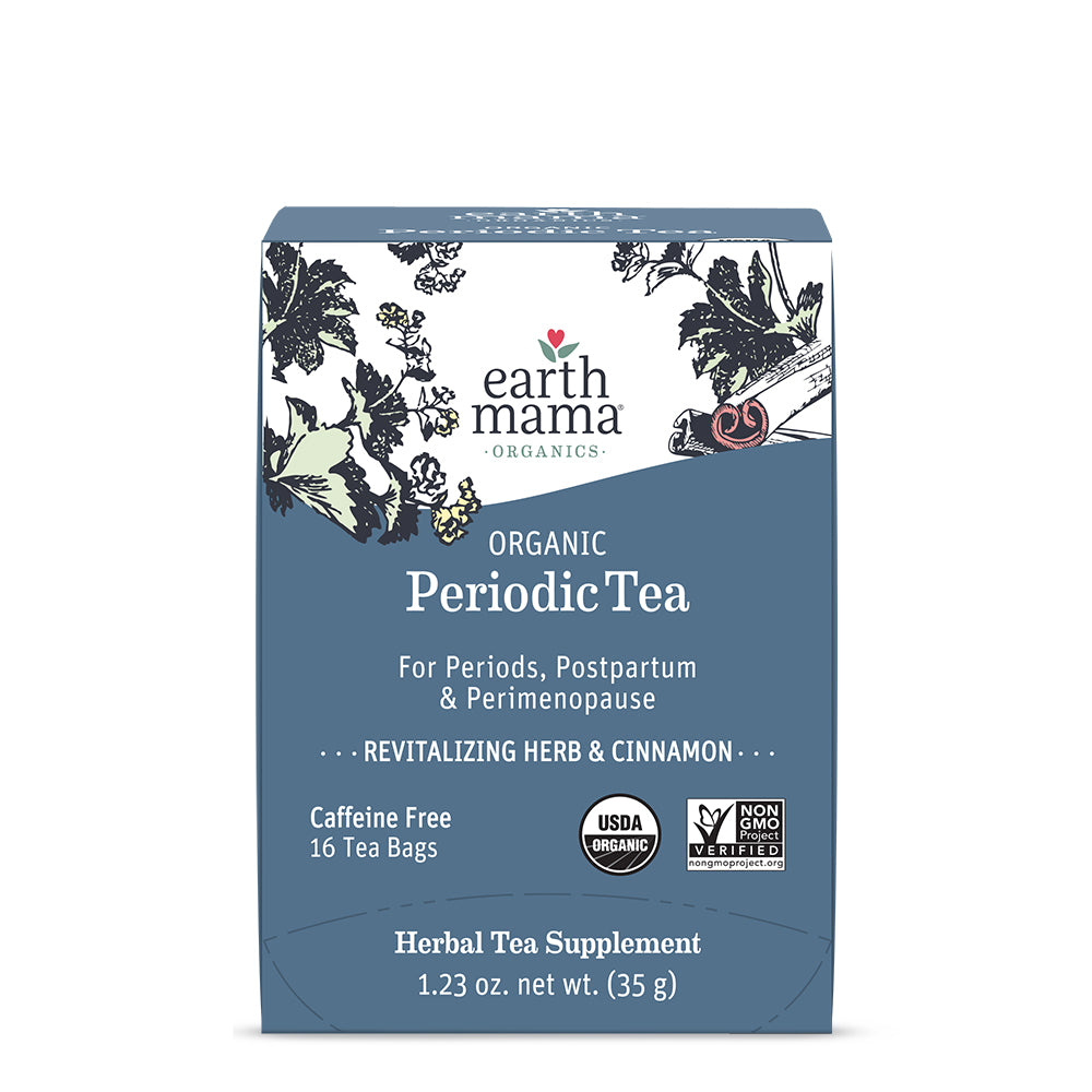 Organic Periodic Tea for Menstruation | Earth Mama