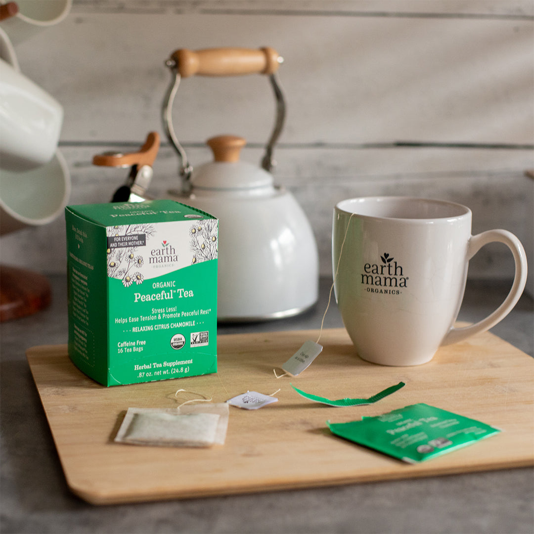 Organic Peaceful Tea for Relaxation | Earth Mama