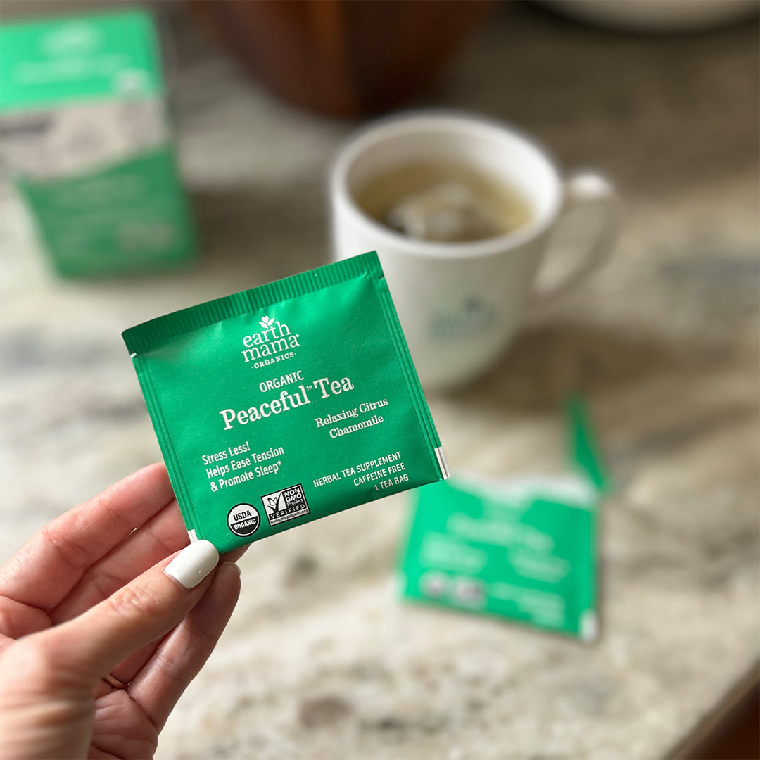 Organic Peaceful Tea for Relaxation | Earth Mama