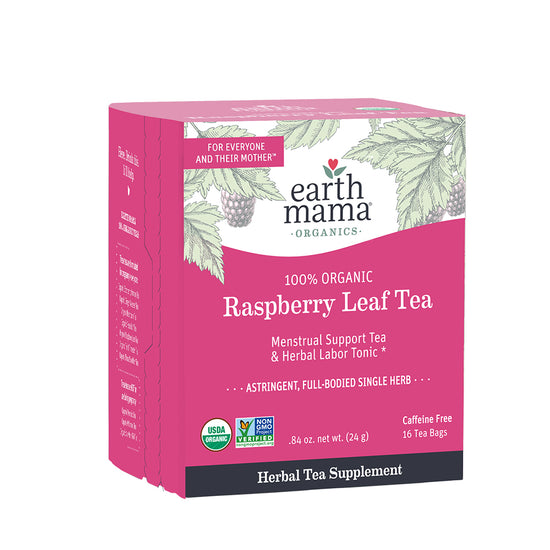 Organic Raspberry Leaf Tea | Earth Mama