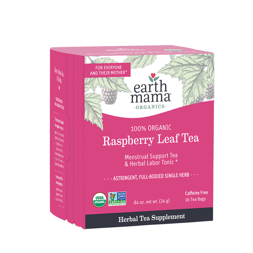 Organic Raspberry Leaf Tea | Earth Mama