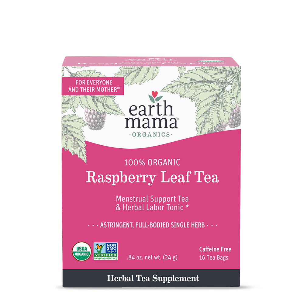 Organic Raspberry Leaf Tea | Earth Mama