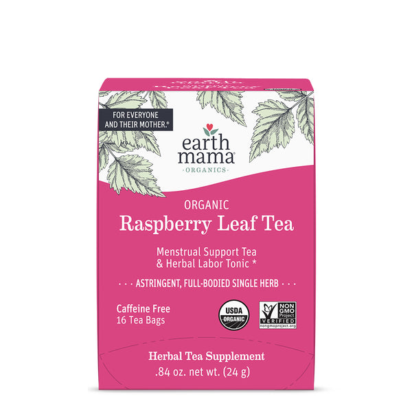Organic Raspberry Leaf Tea | Earth Mama