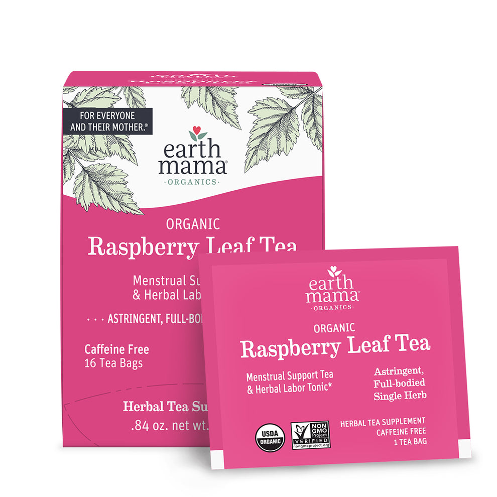 Organic Raspberry Leaf Tea | Earth Mama