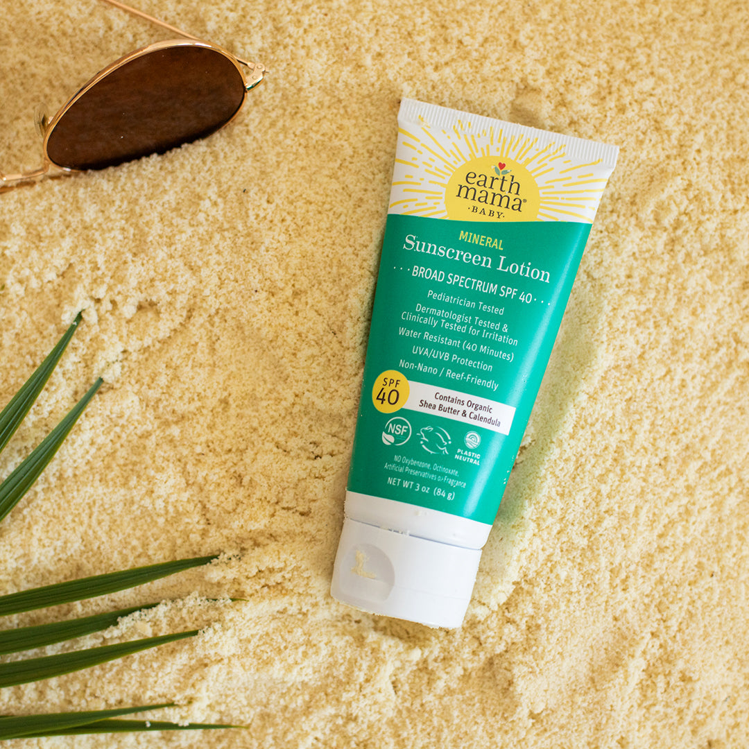 Baby Mineral Sunscreen Lotion SPF 40 | Non-nano Zinc