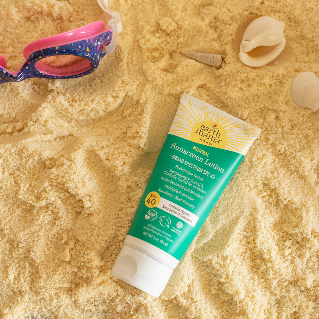 Mineral Sunscreen for the Whole Family | Earth Mama