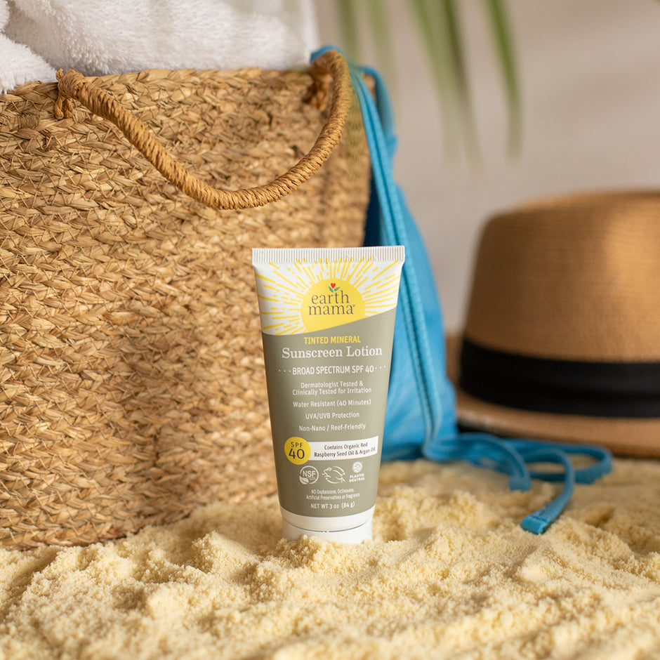 Mineral Sunscreen for the Whole Family | Earth Mama