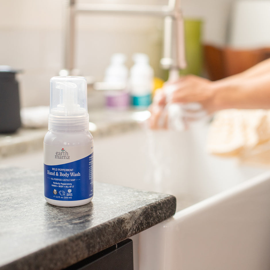 Organic Liquid Foaming Castile Soaps | Earth Mama