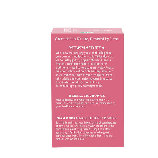 Organic Milkmaid Tea for Breastfeeding | Earth Mama