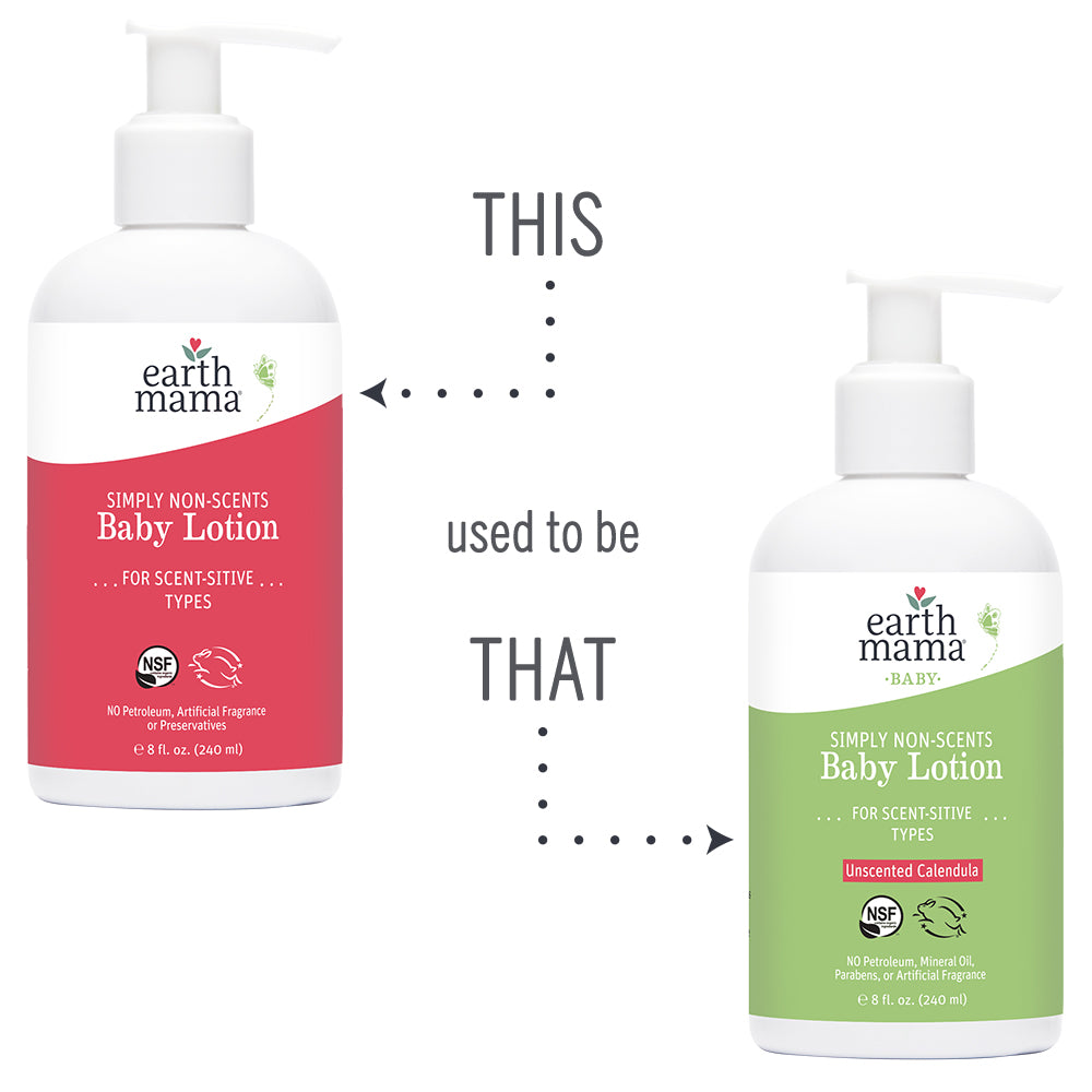 Simply Non-Scents Unscented Baby Lotion | Earth Mama