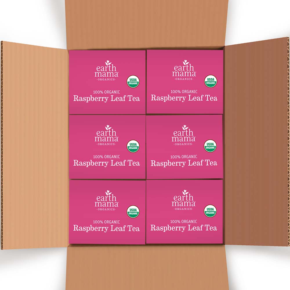 Organic Raspberry Leaf Tea | Earth Mama